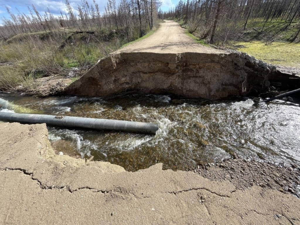 Post-fire flooding in East Troublesome and Williams Fork burn areas ...
